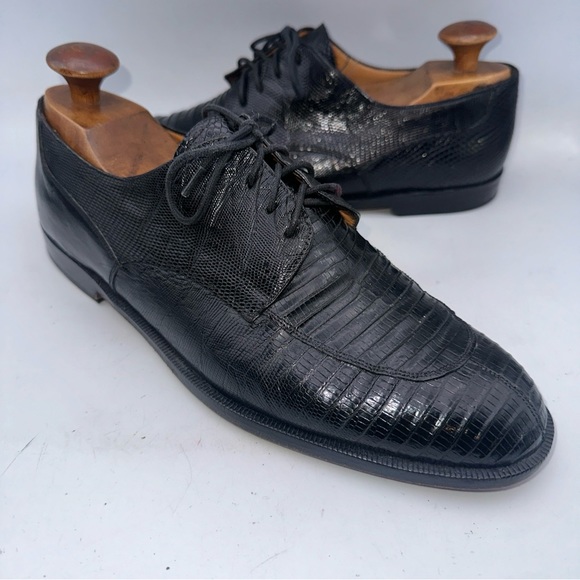 Mezlan | Shoes | Mezlan Vintage Pescara Mens 95 M Exotic Lizard Oxford ...